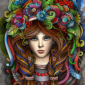 Olka Kostenko - illustrator, artist, graphic designer, hand made in Kiev, Ukraine :: Behance