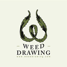 Weed Drawing on Behance